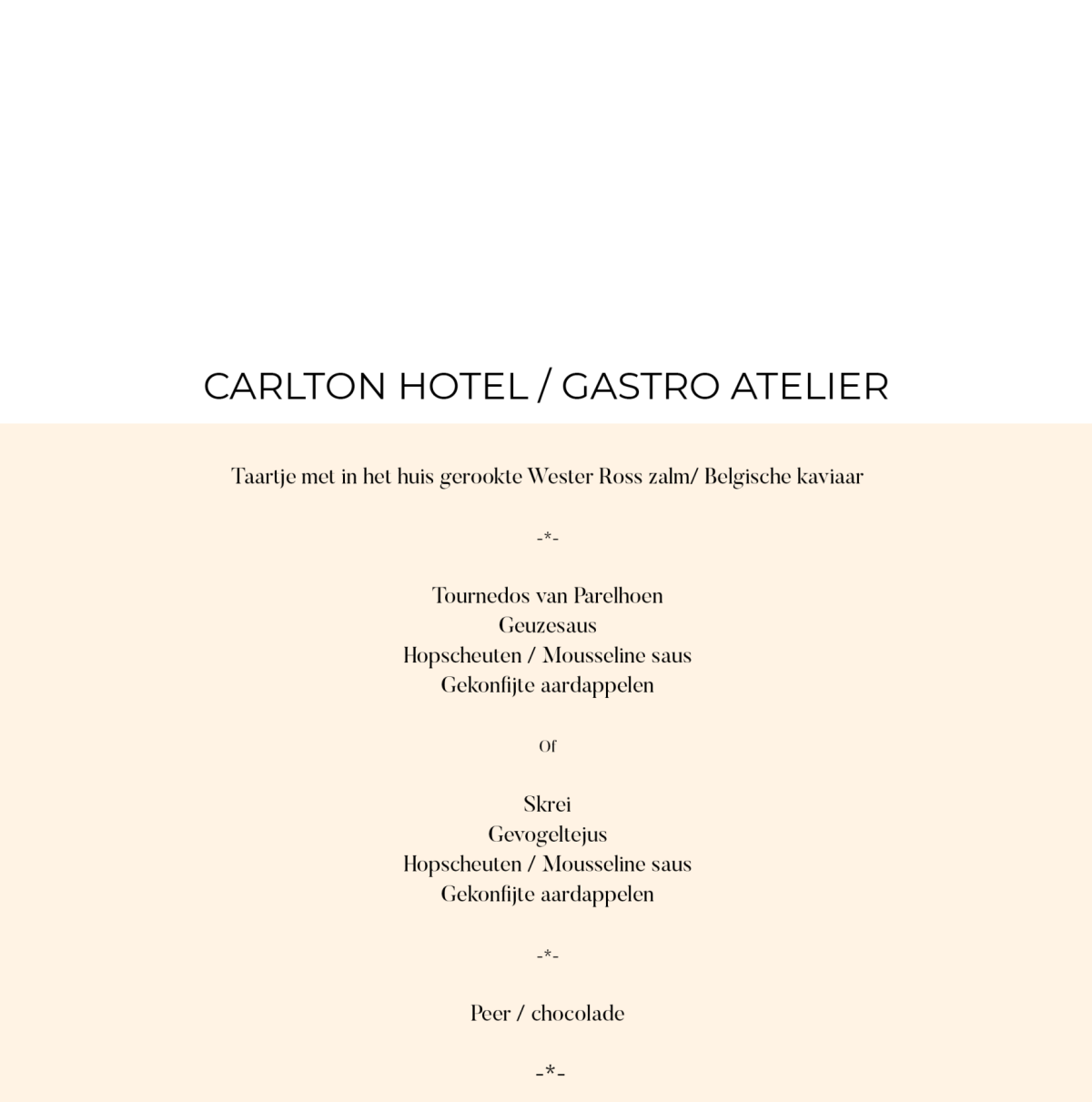 Hotel Carlton Gent